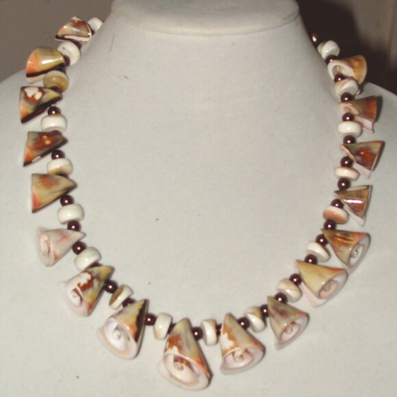 Unbranded | Jewelry | Custom Jewelry Medium Curly Shells White Shells ...